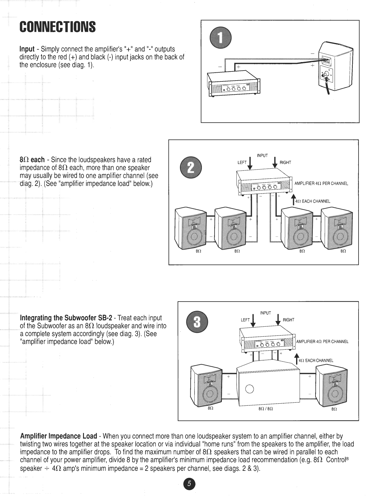 PDF manual for JBL Speaker Control Control 23T
