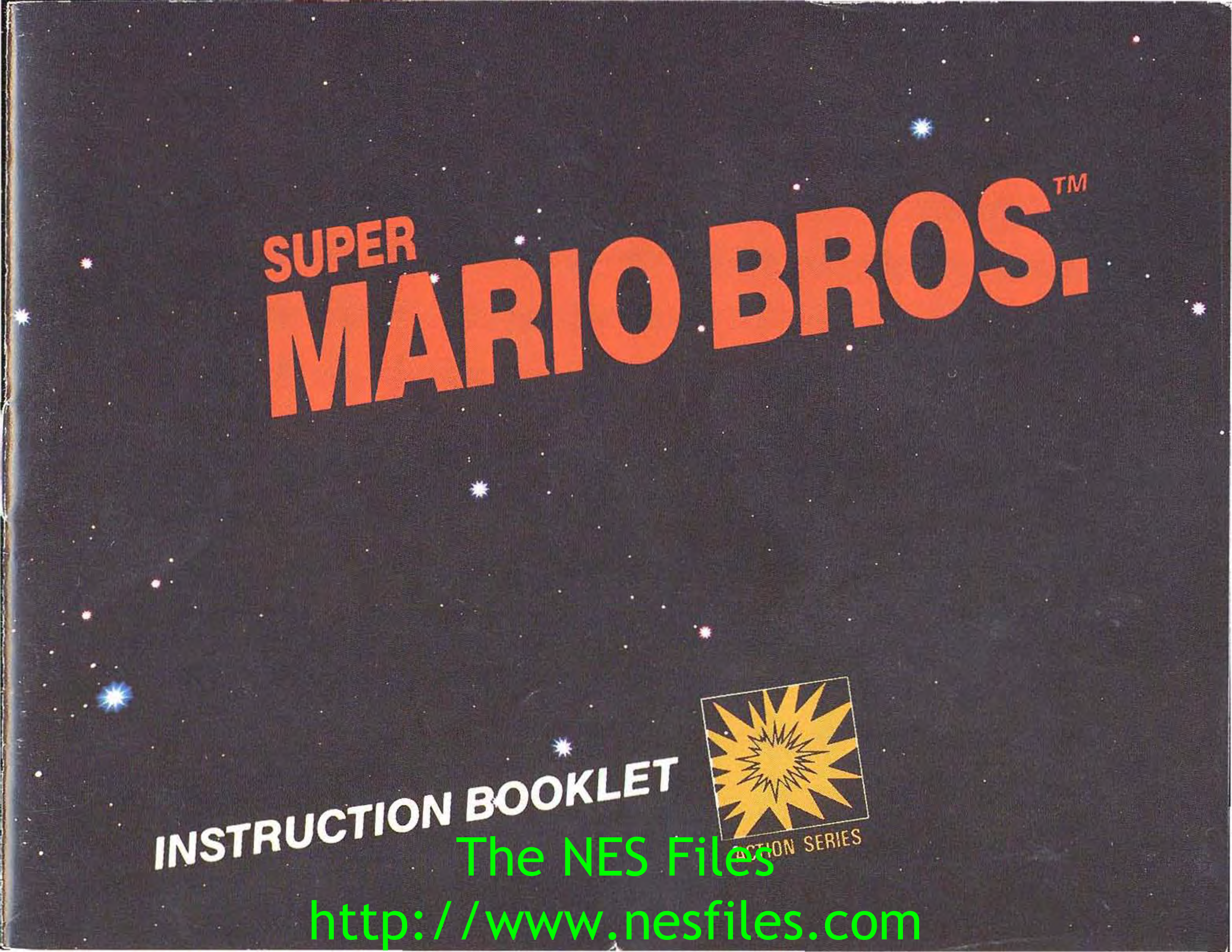 Download free pdf for Nintendo Super Mario Bros game-software Other manual