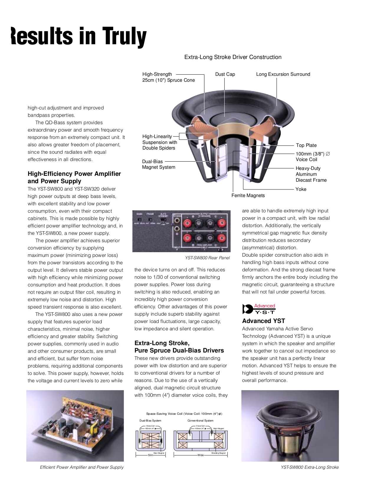 PDF manual for Yamaha Subwoofer YST-SW320