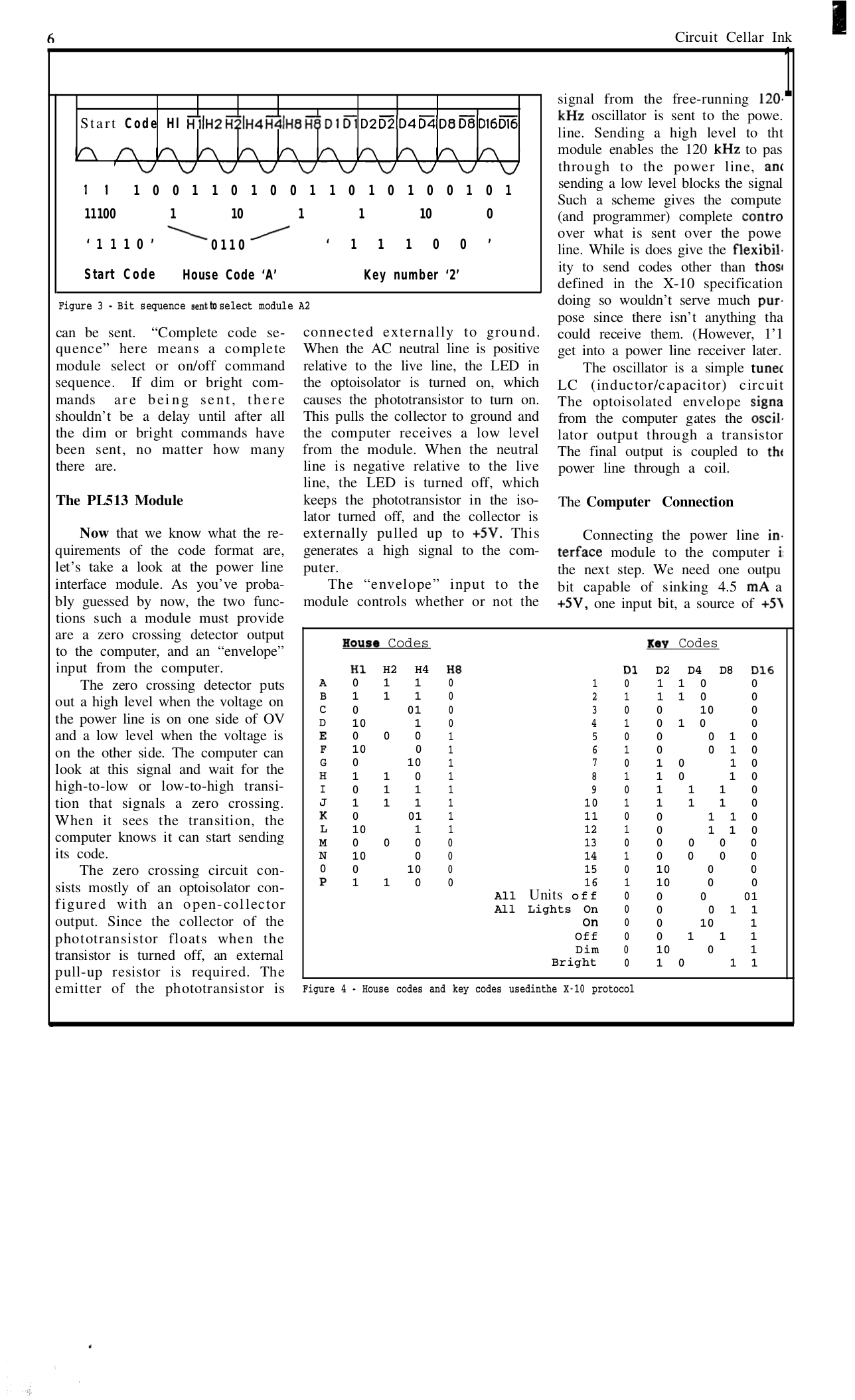 PDF manual for X10 Other PL513 Powerline interface