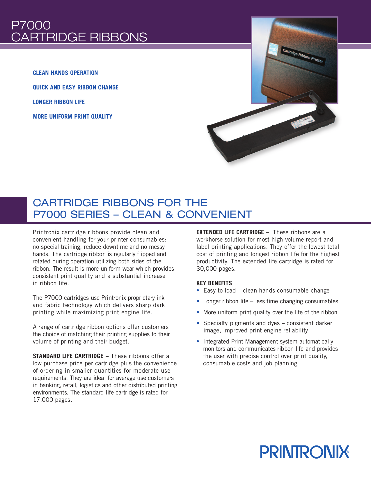 Download free pdf for Printronix P7210 Printer manual