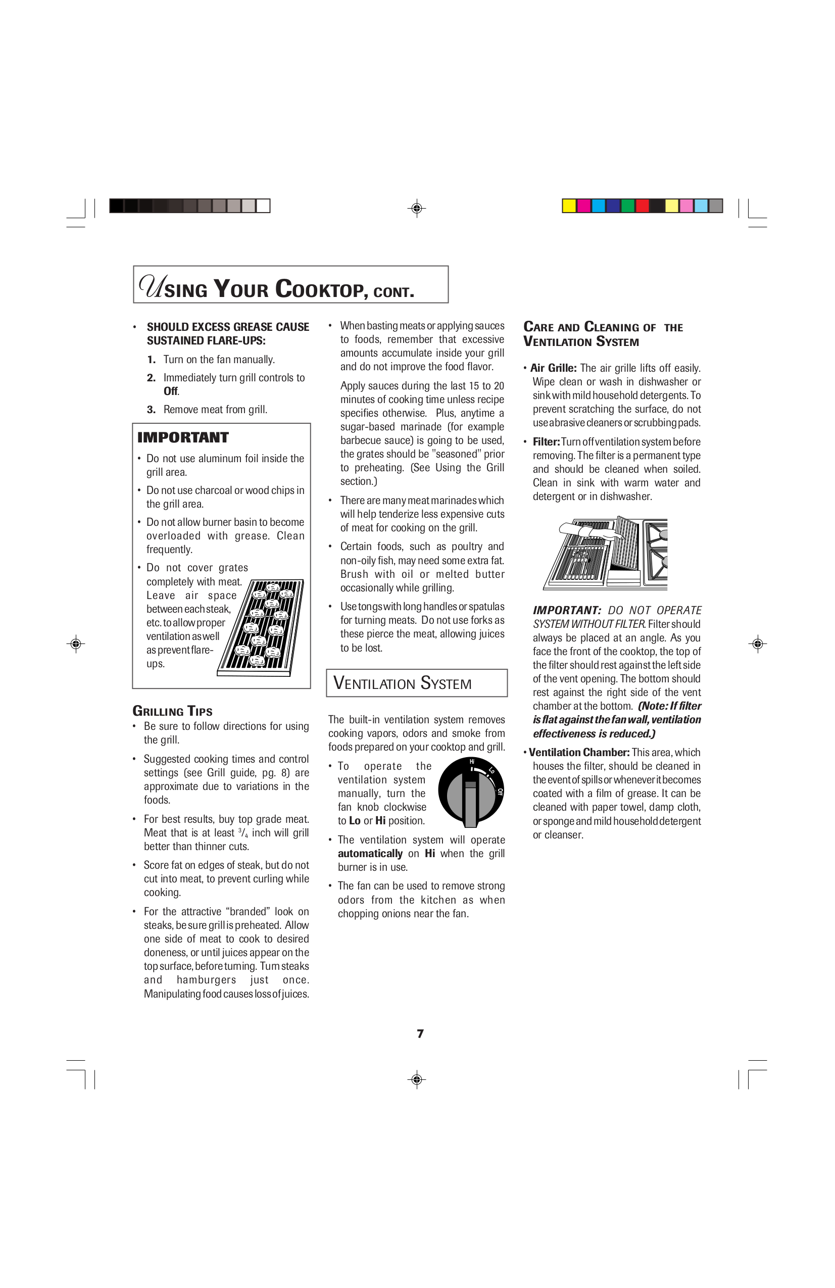 PDF manual for Jenn-Air Range JGD8348CDP