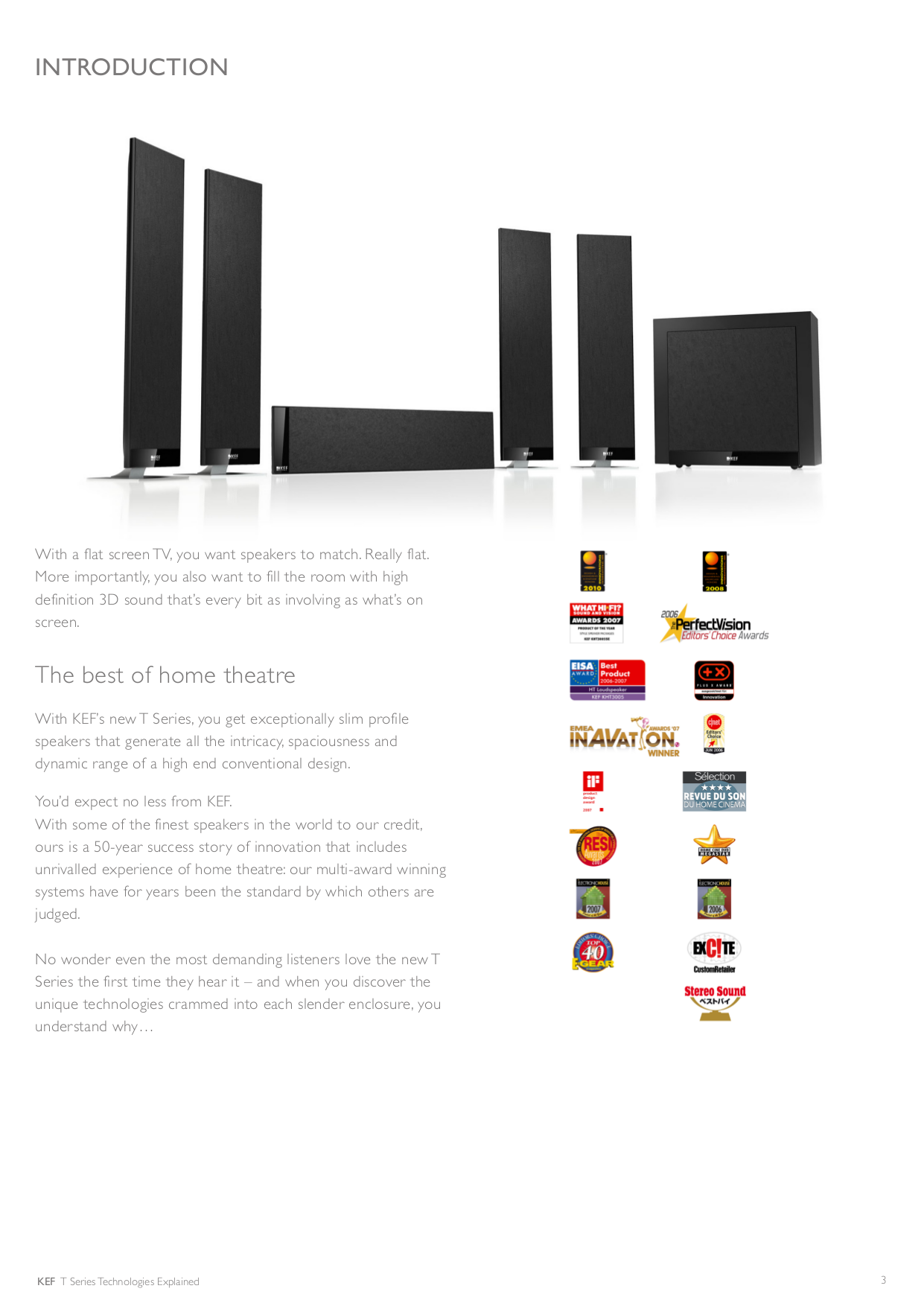 PDF manual for KEF Speaker T301