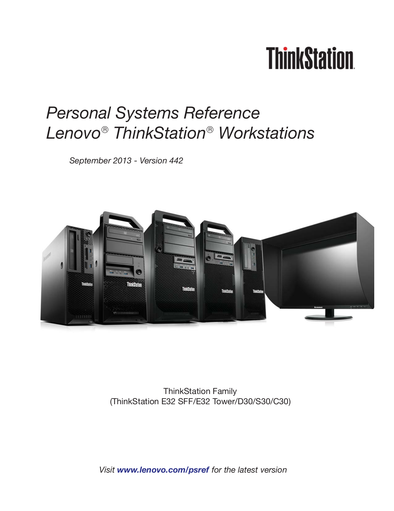 Download free pdf for Lenovo ThinkStation D20 4158 Desktop manual