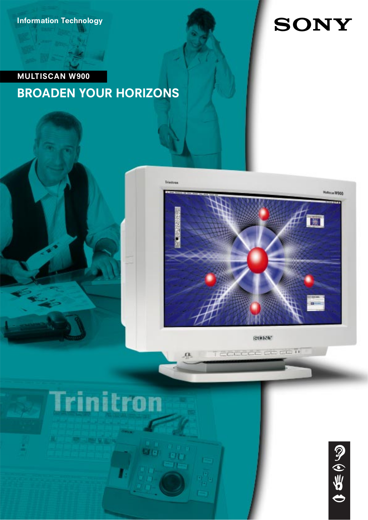 Download free pdf for Sony GDM-W900 Monitor manual