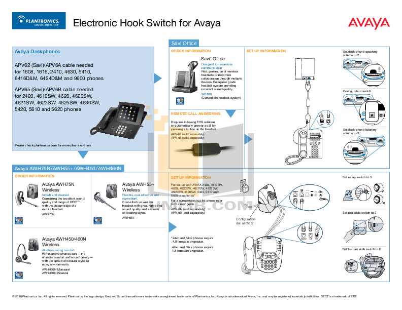 Download free pdf for Avaya 4630 Telephone manual