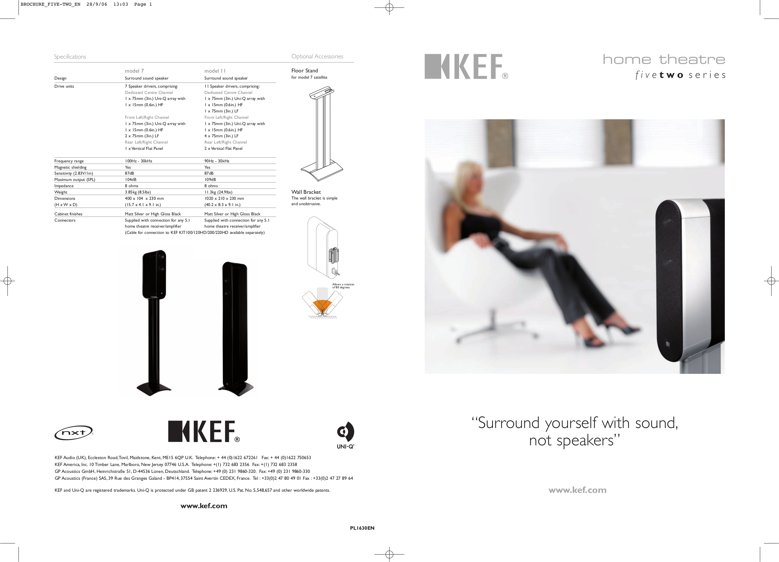 Download free pdf for KEF HTB2 Subwoofer manual