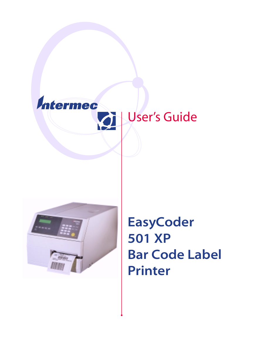 PDF manual for Intermec Printer EasyCoder 501E