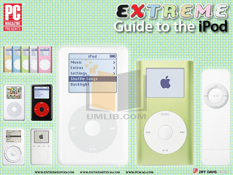 PDF manual for Apple MP3 Player iPod iPod First Gen 5GB