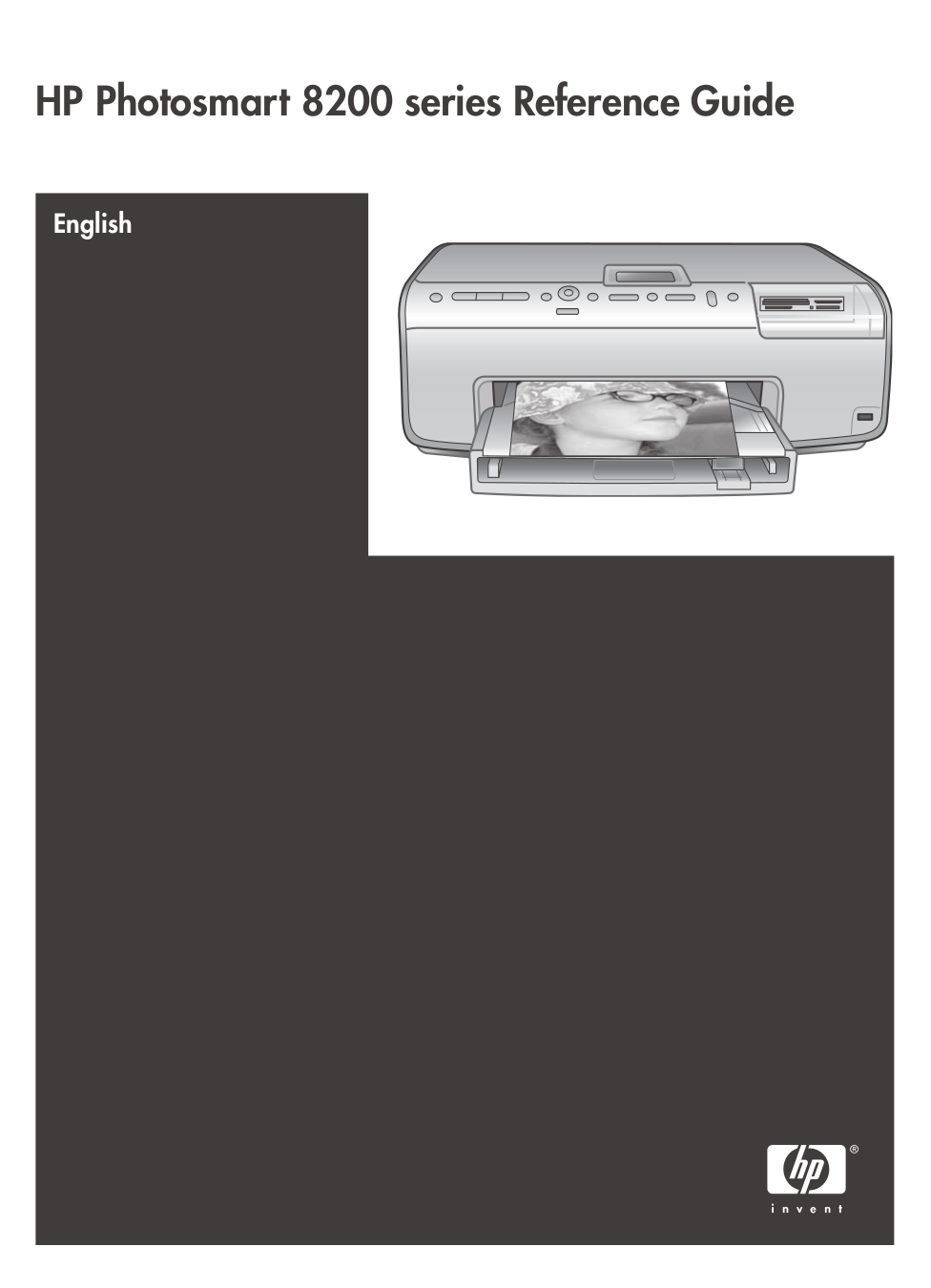 Download free pdf for HP Photosmart 8250 Printer manual