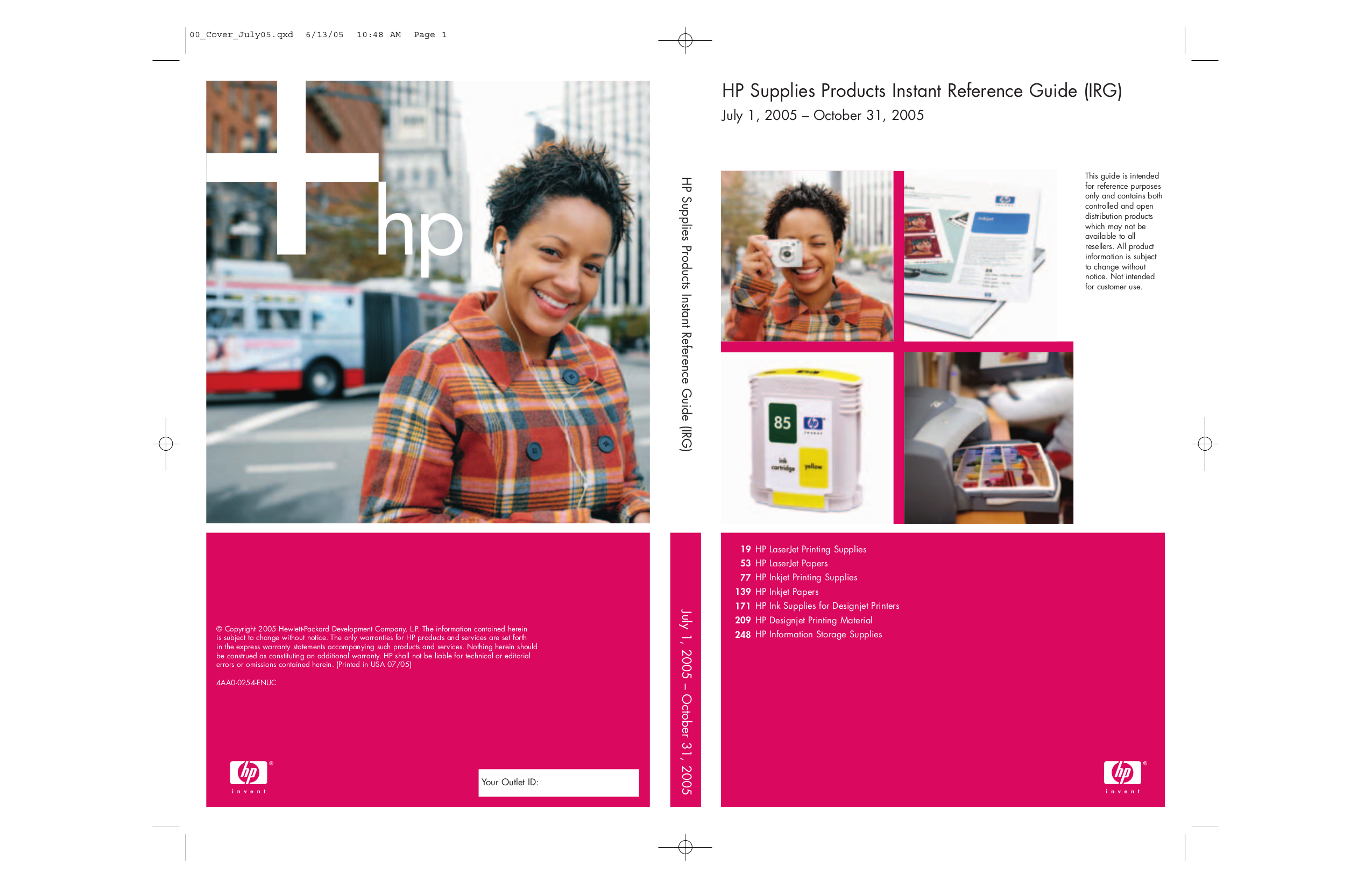 PDF manual for HP Printer Deskjet 6122