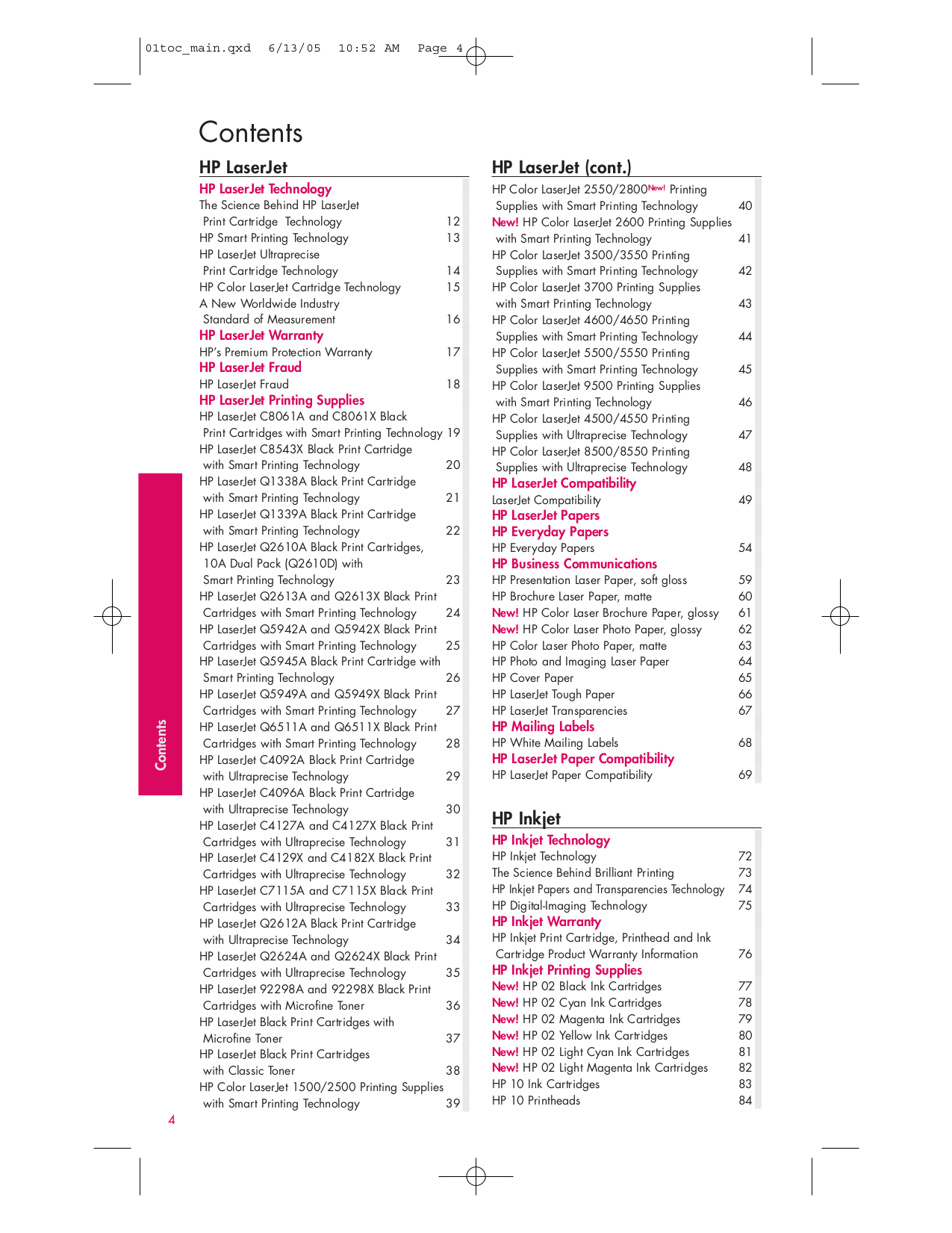 PDF manual for HP Printer Deskjet 6122