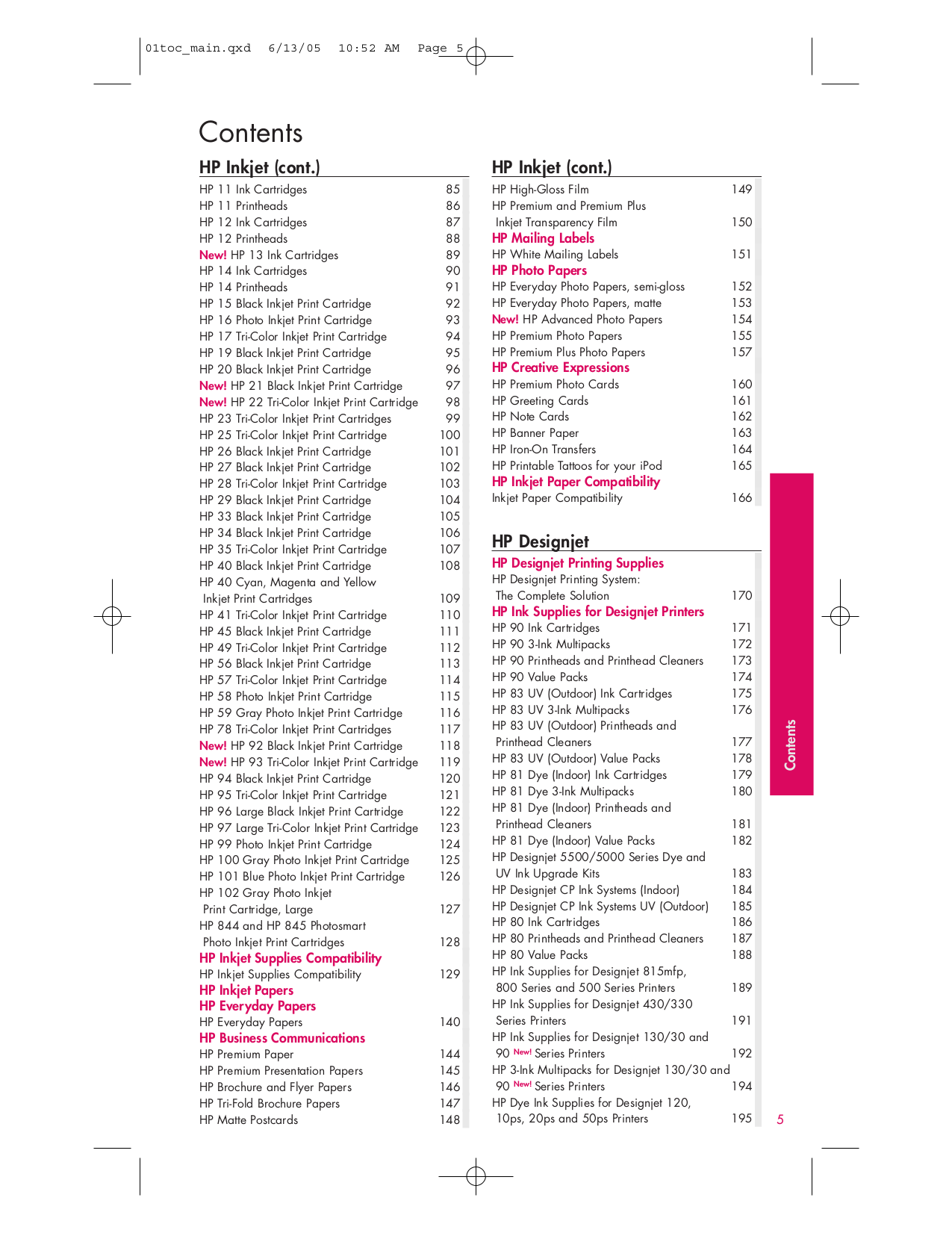 PDF manual for HP Printer Deskjet 6122