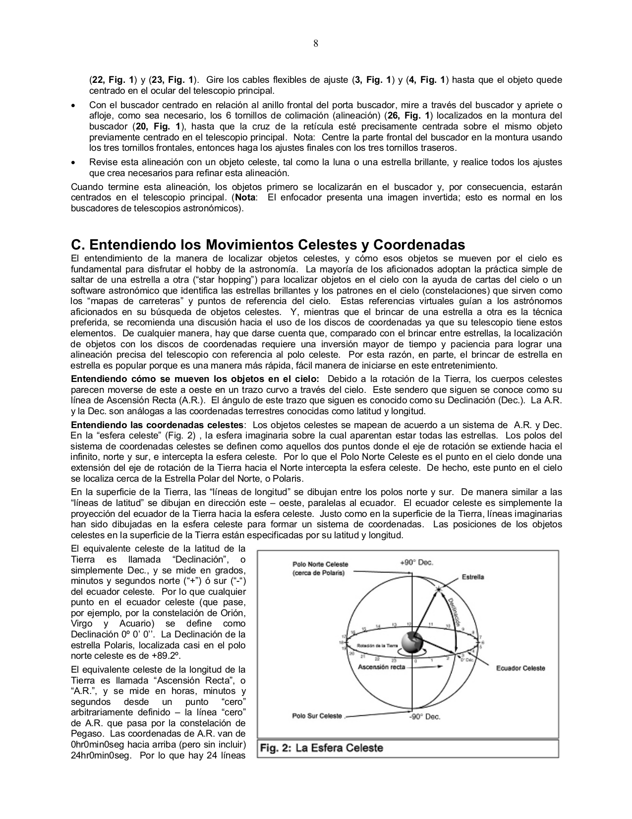 PDF manual for Meade Telescope 114EQ-D