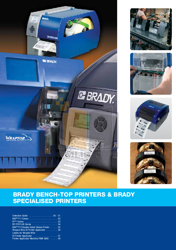 Download free pdf for Brady BP-IP300 Printer manual