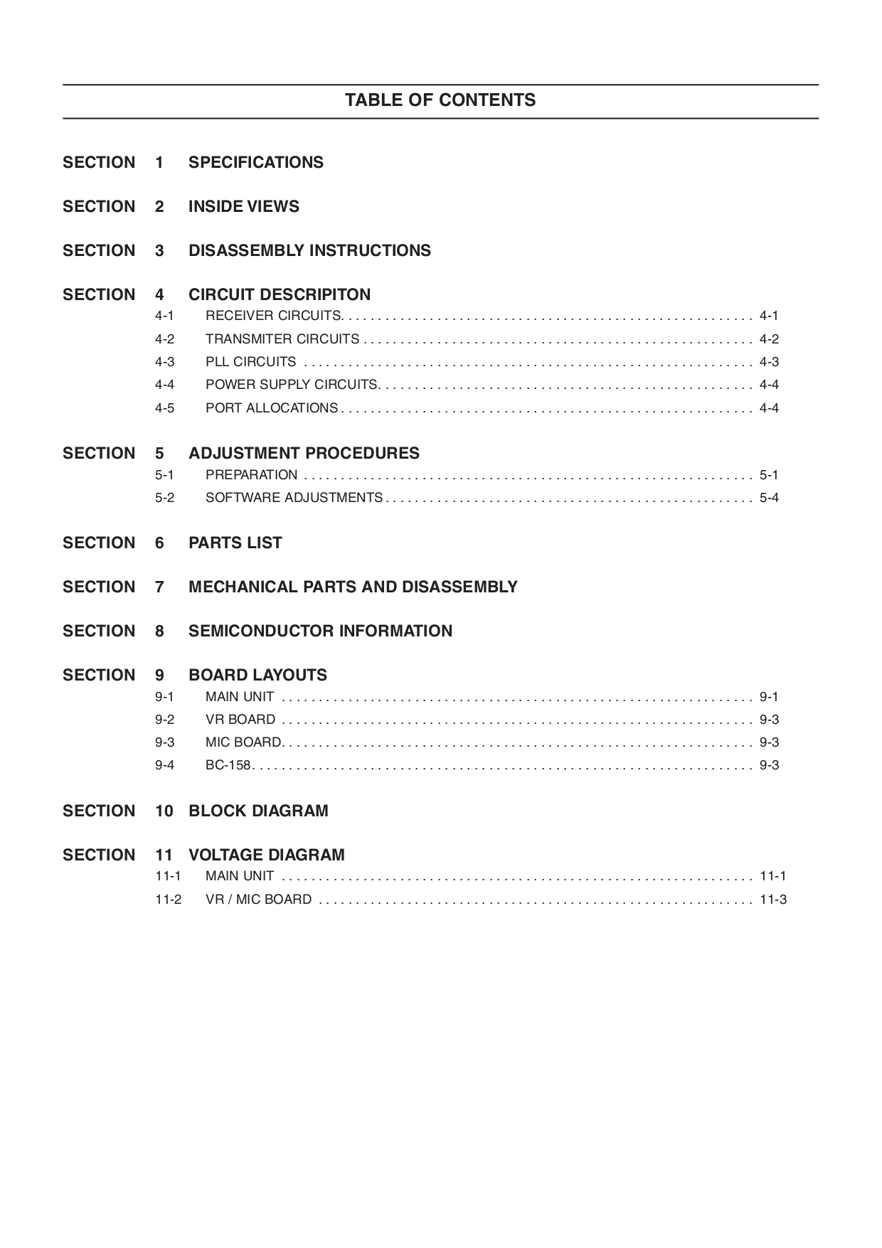 PDF manual for ICOM 2-way Radio IC-F3S