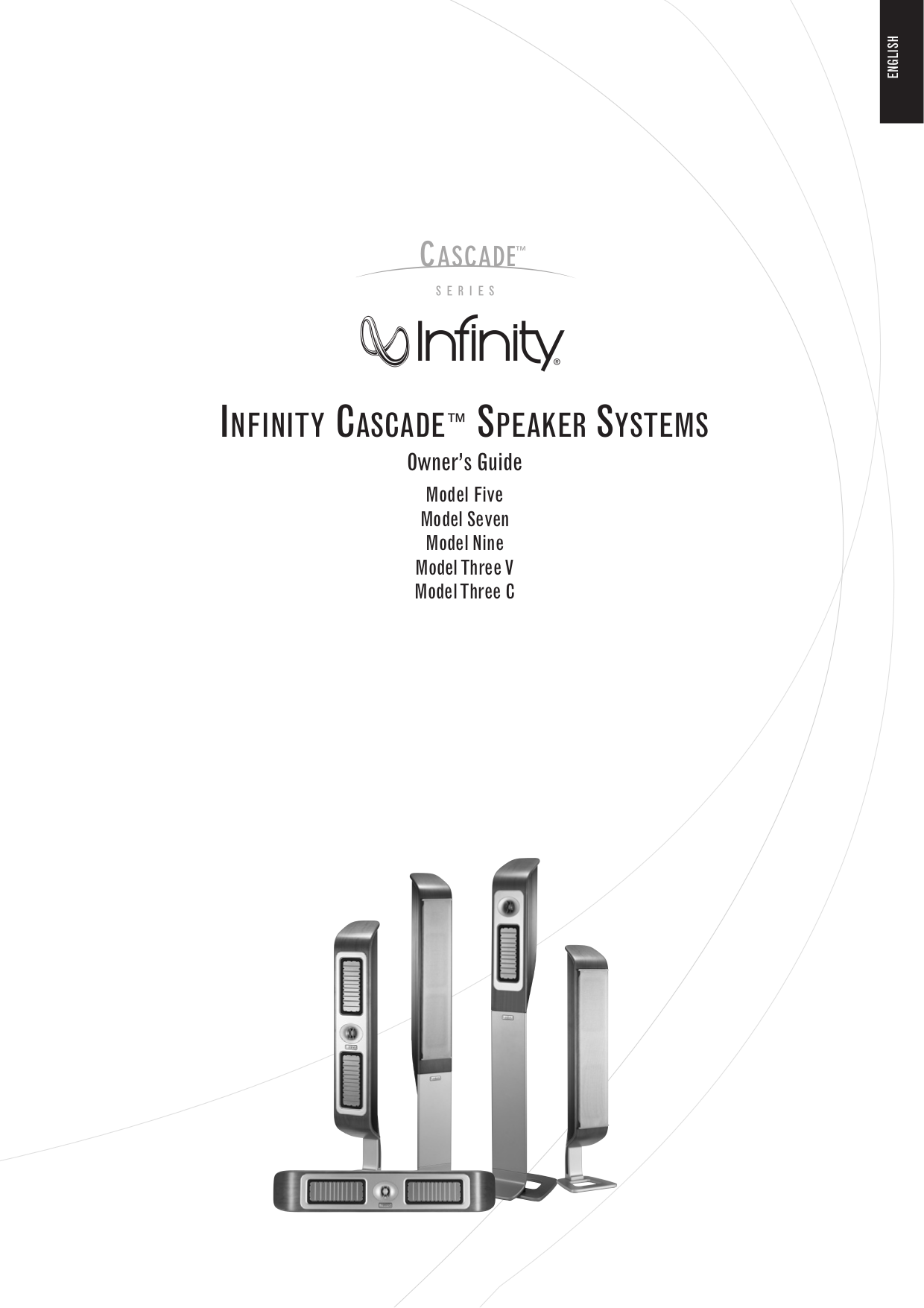 PDF manual for Infinity Speaker Cascade 9