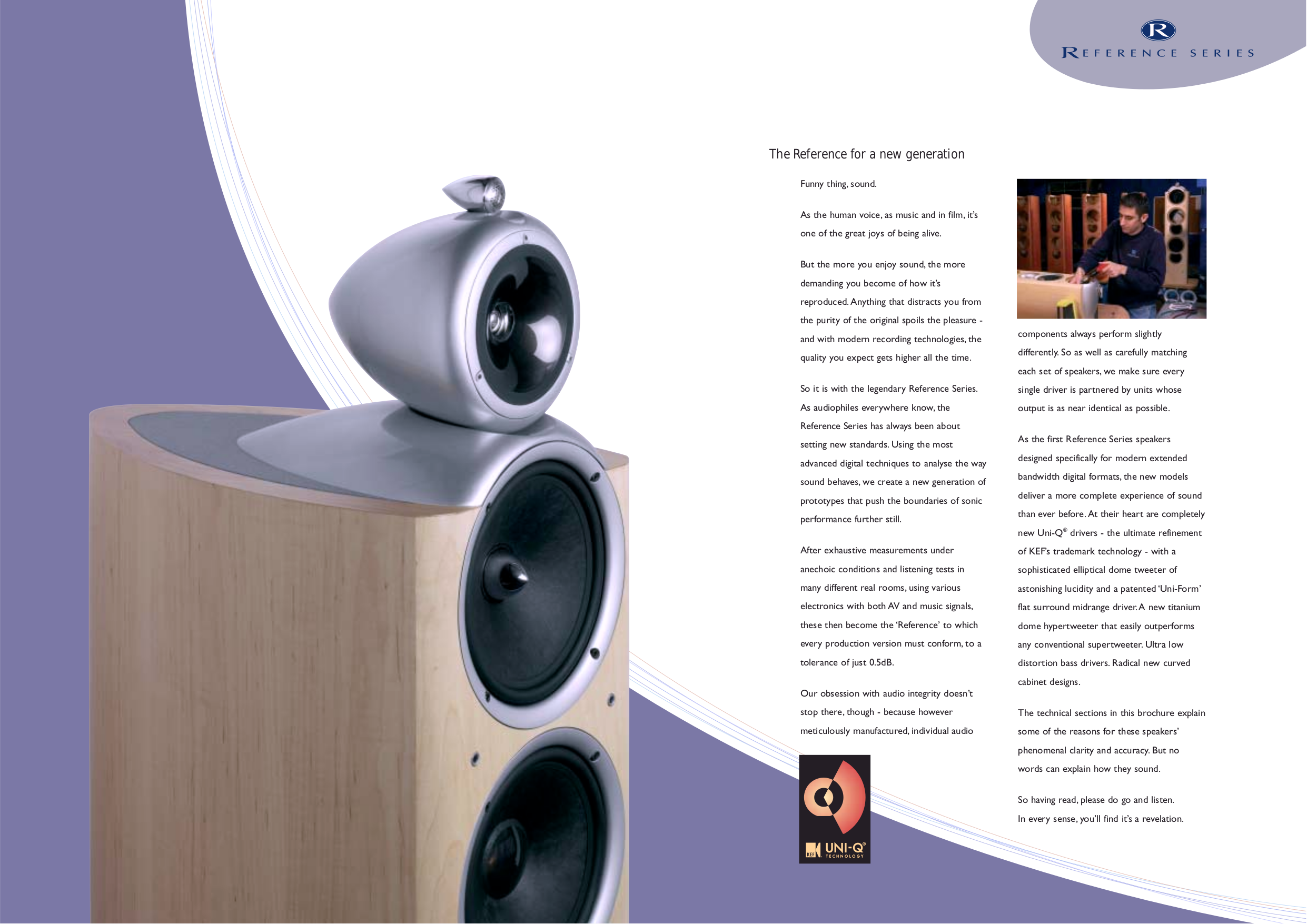PDF manual for KEF Speaker REFERENCE 207