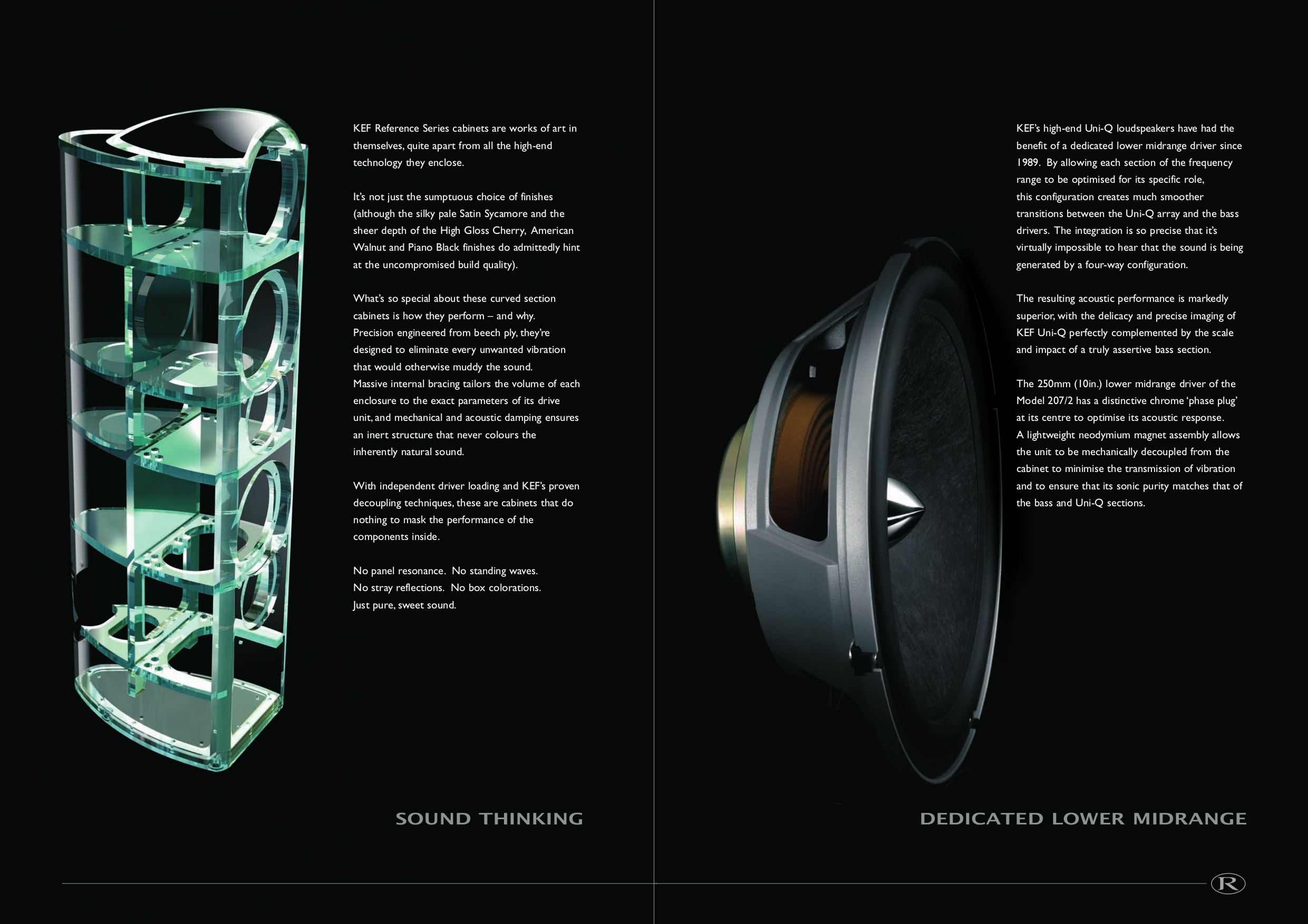 PDF manual for KEF Speaker REFERENCE 207