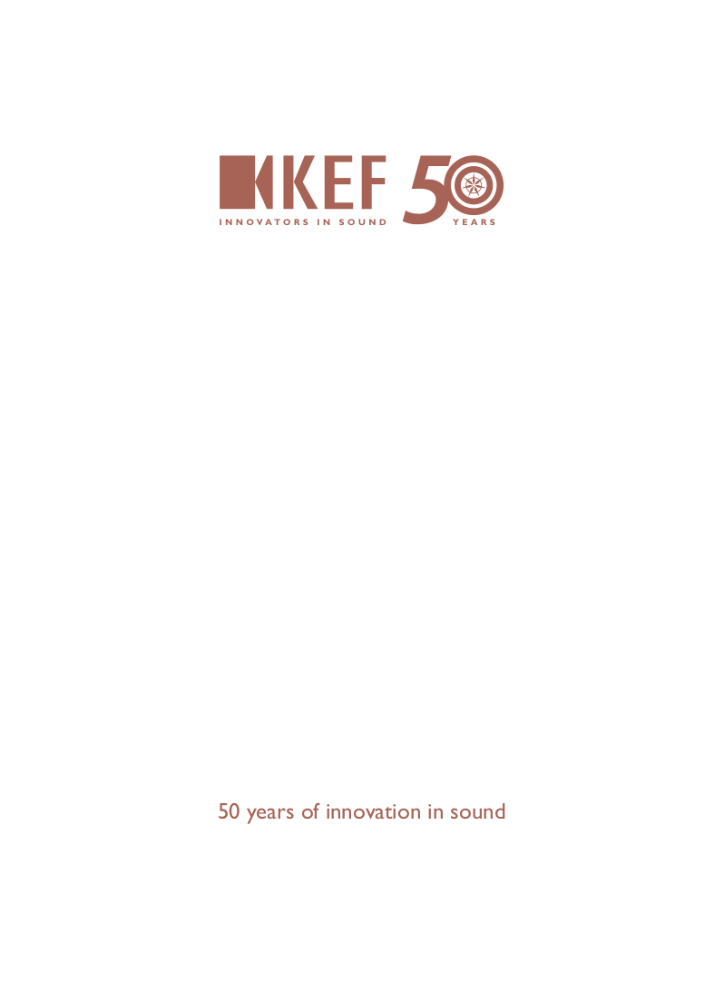 PDF manual for KEF Speaker REFERENCE 207