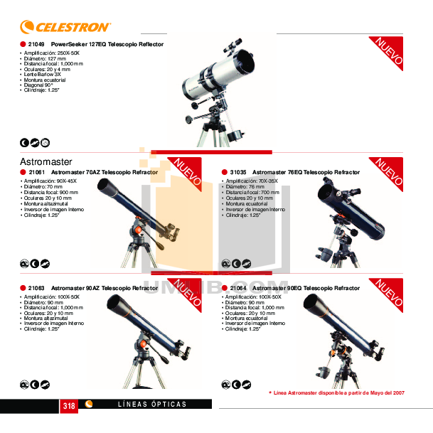 PDF manual for Celestron Telescope AstroMaster 114AZ