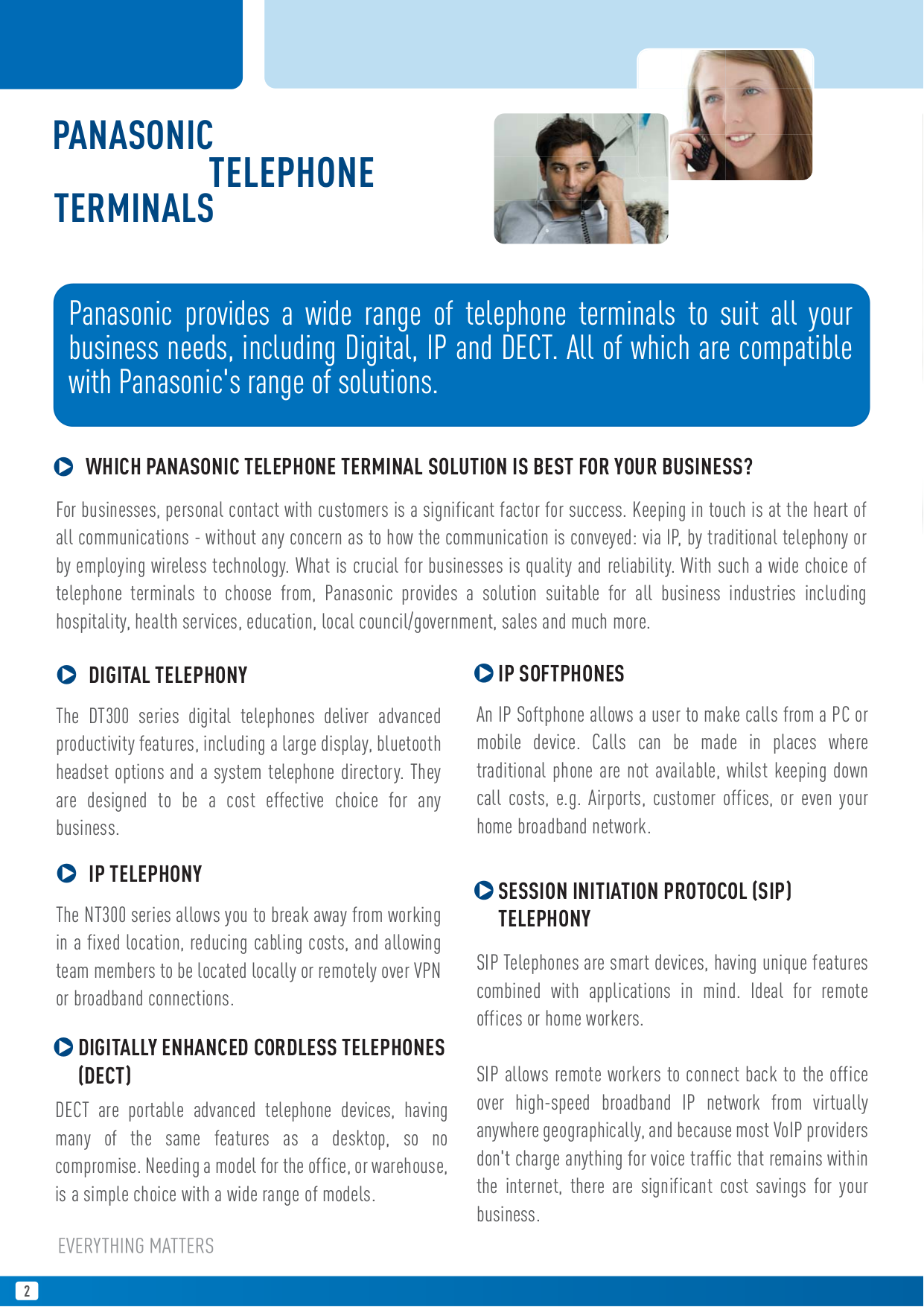 PDF manual for Panasonic Telephone KX-NT321