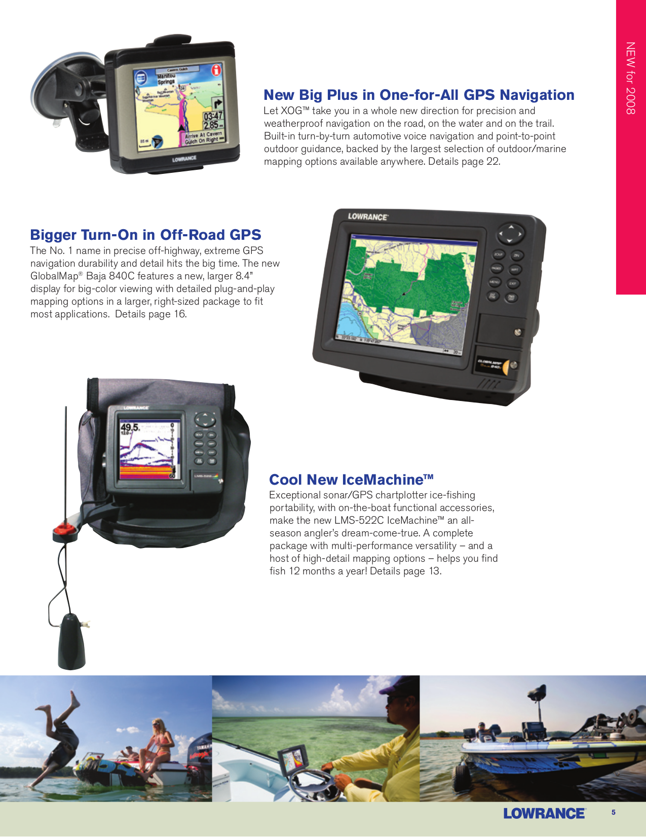 PDF manual for Lowrance GPS GlobalMap 5300C iGPS