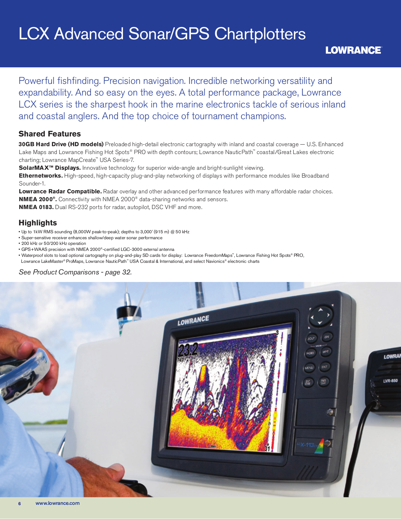 PDF manual for Lowrance GPS GlobalMap 5300C iGPS