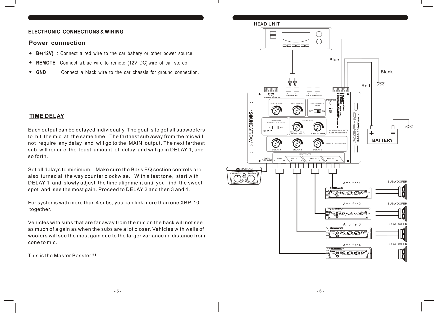 PDF manual for Soundstream Subwoofer SPL-10