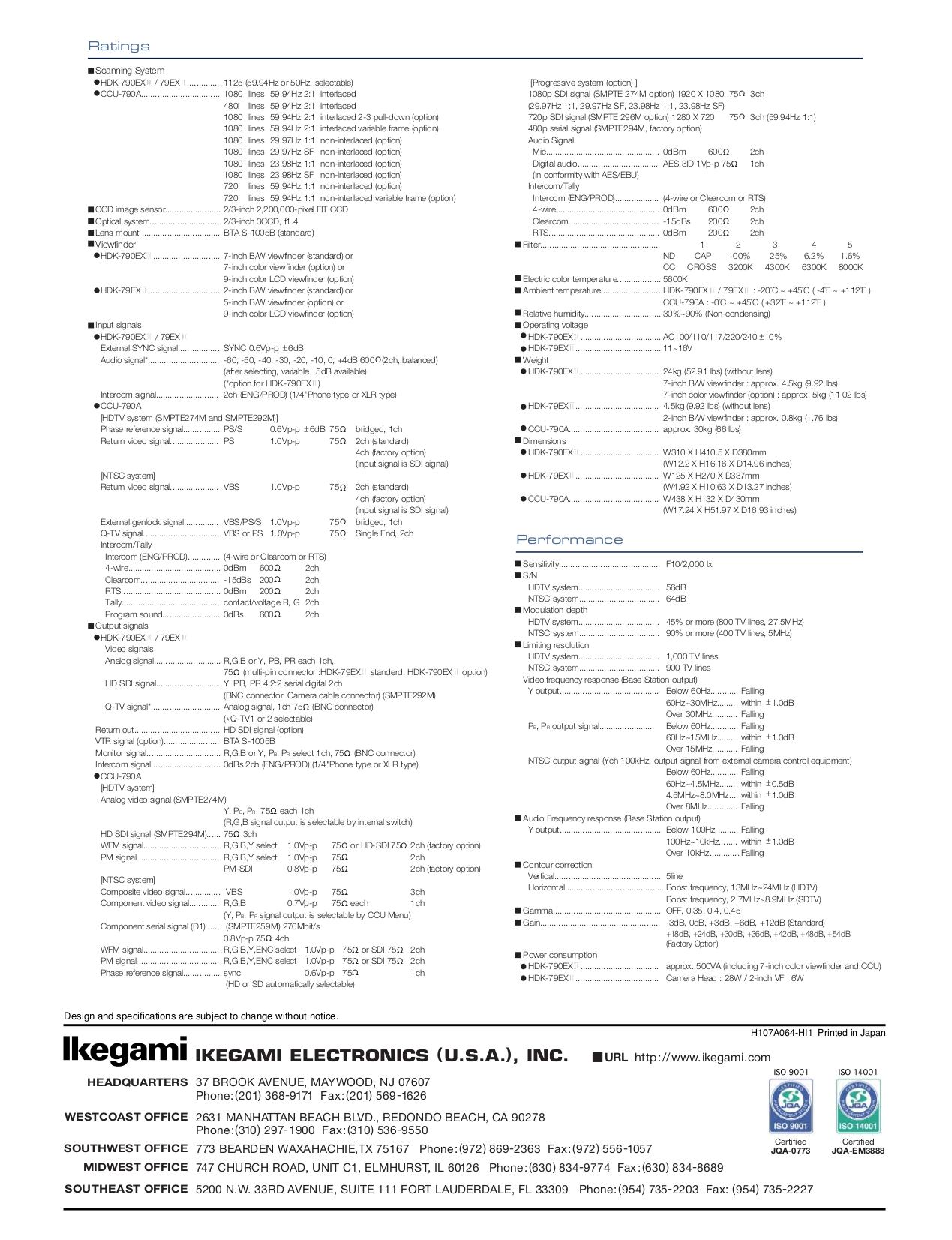 PDF manual for Ikegami Other OCP-200 Network Control systems
