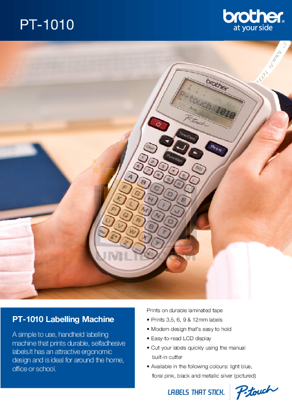 Download free pdf for Brother PT-1010 Printer manual