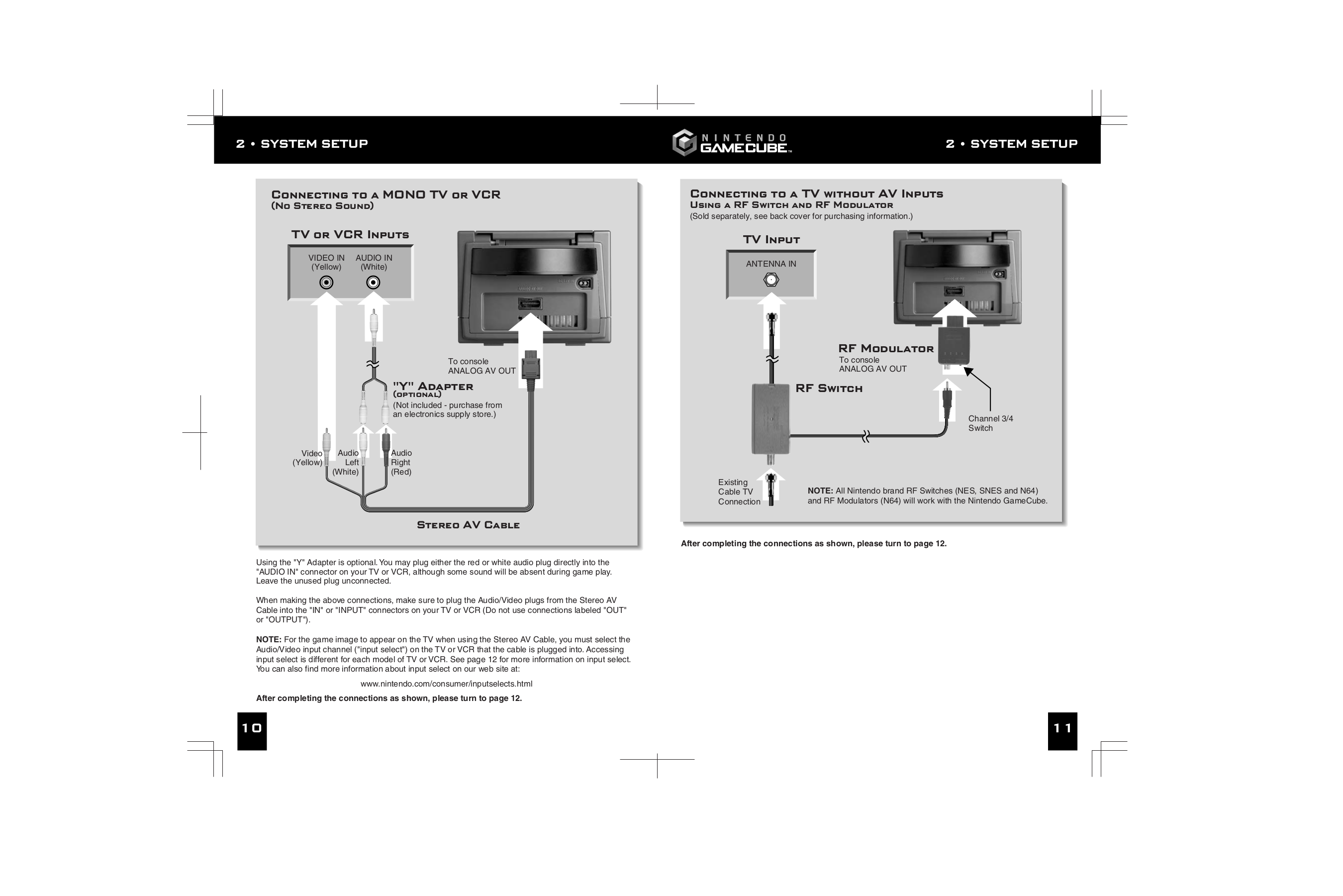 PDF manual for Nintendo Game Console GameCube Broadband Adapter