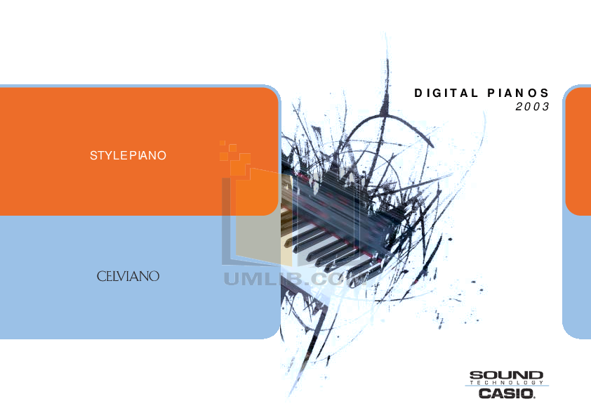 PDF manual for Casio Music Keyboard Celviano AP-80R