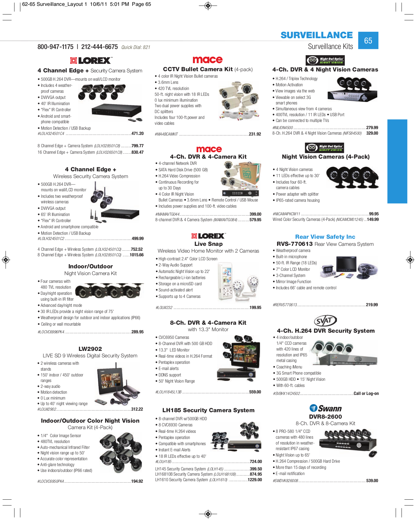PDF manual for Swann Security Camera HD-420