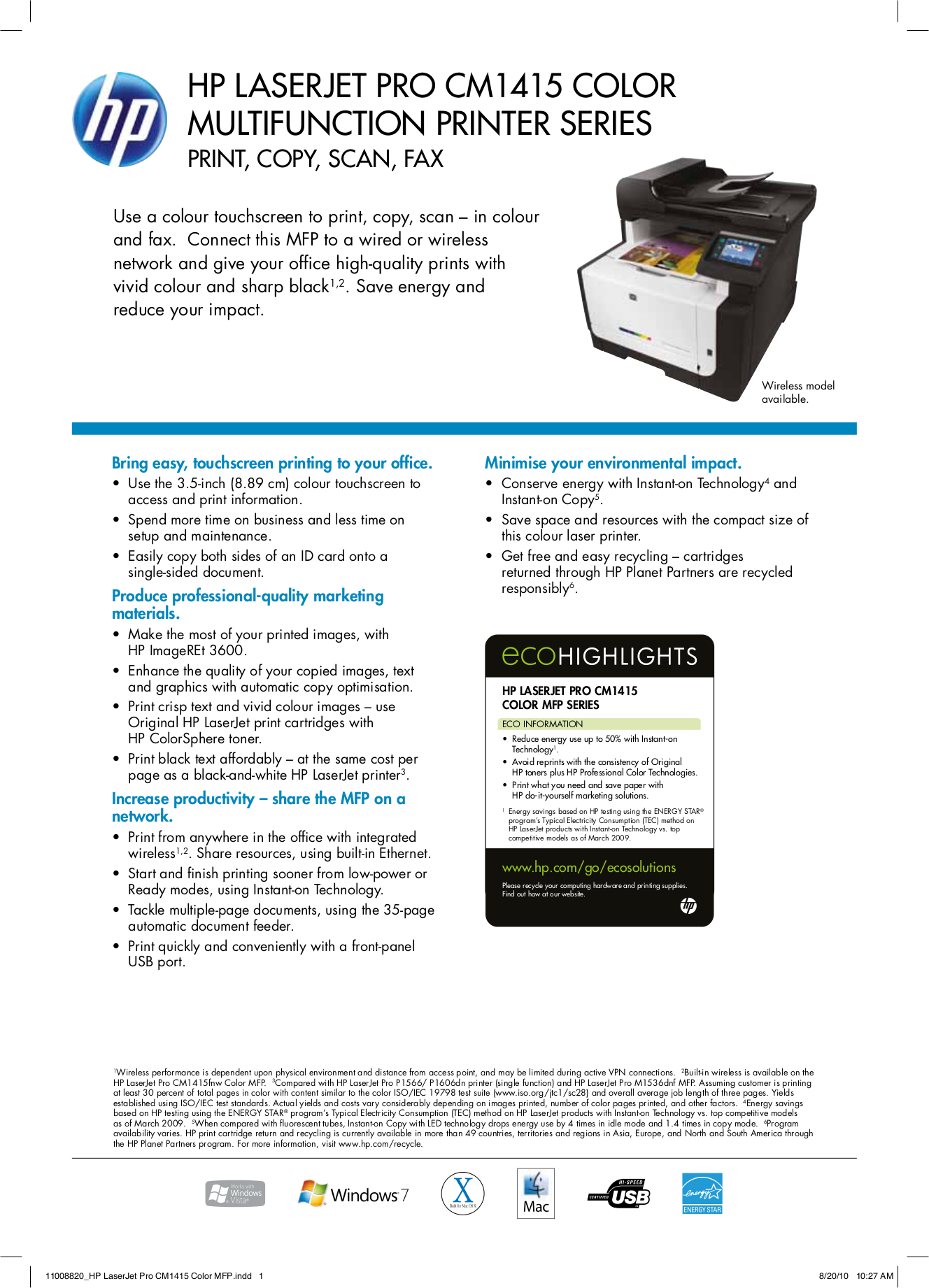 Download free pdf for HP Laserjet,Color Laserjet Pro P1566 Printer manual