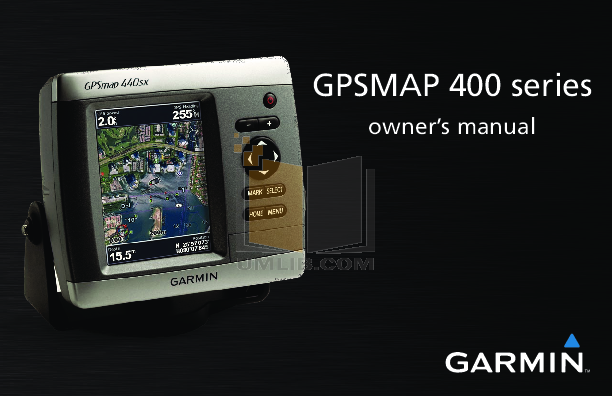 PDF manual for Garmin GPS GPSMAP 420s