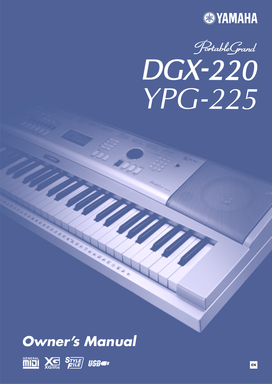 Download free pdf for Yamaha YPG-235 Music Keyboard manual