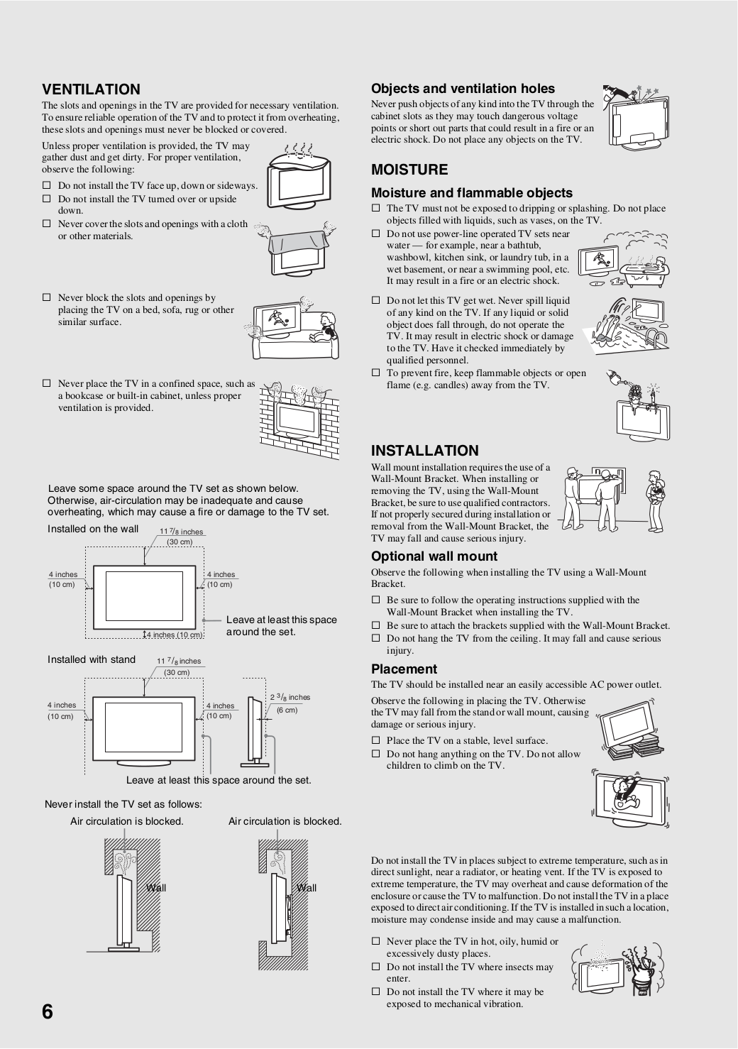 PDF manual for Sony TV BRAVIA KDL-40V3000