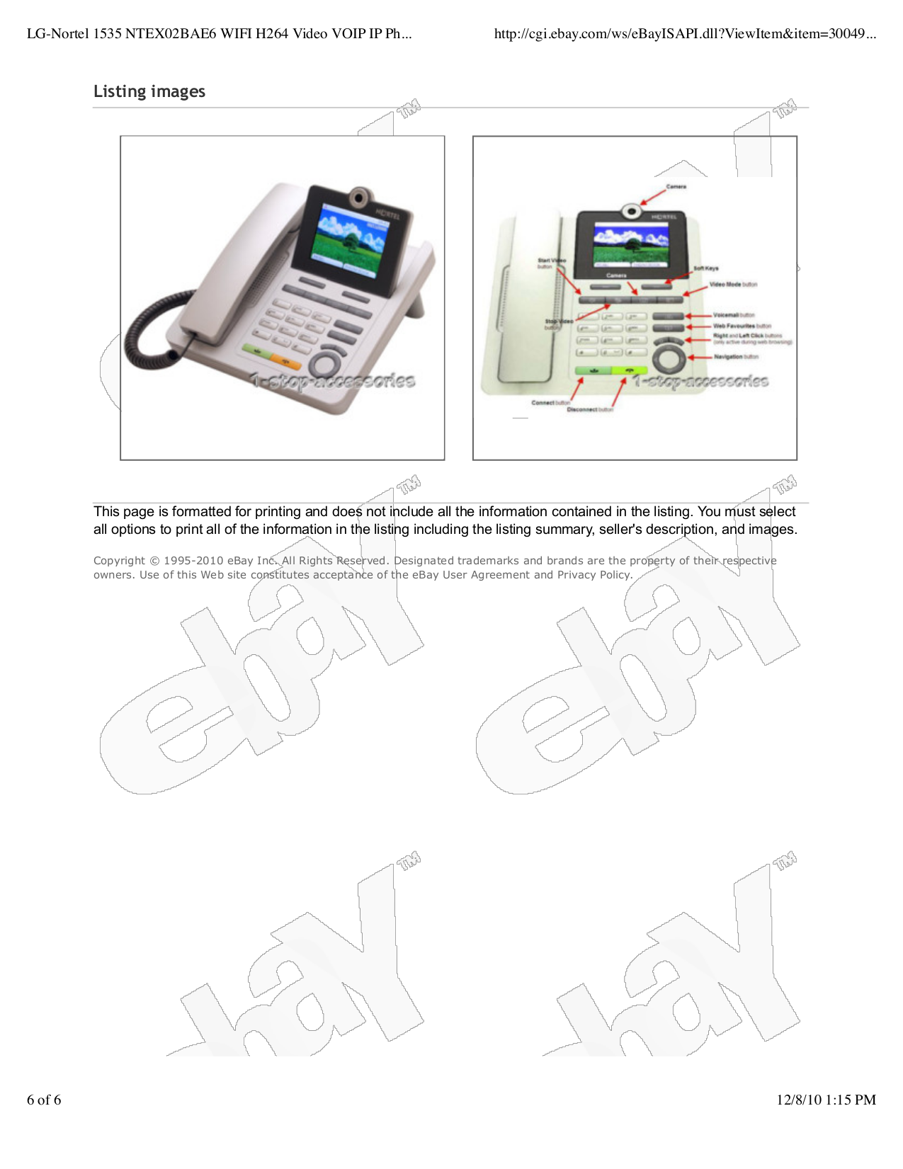 PDF manual for Nortel Telephone 1535