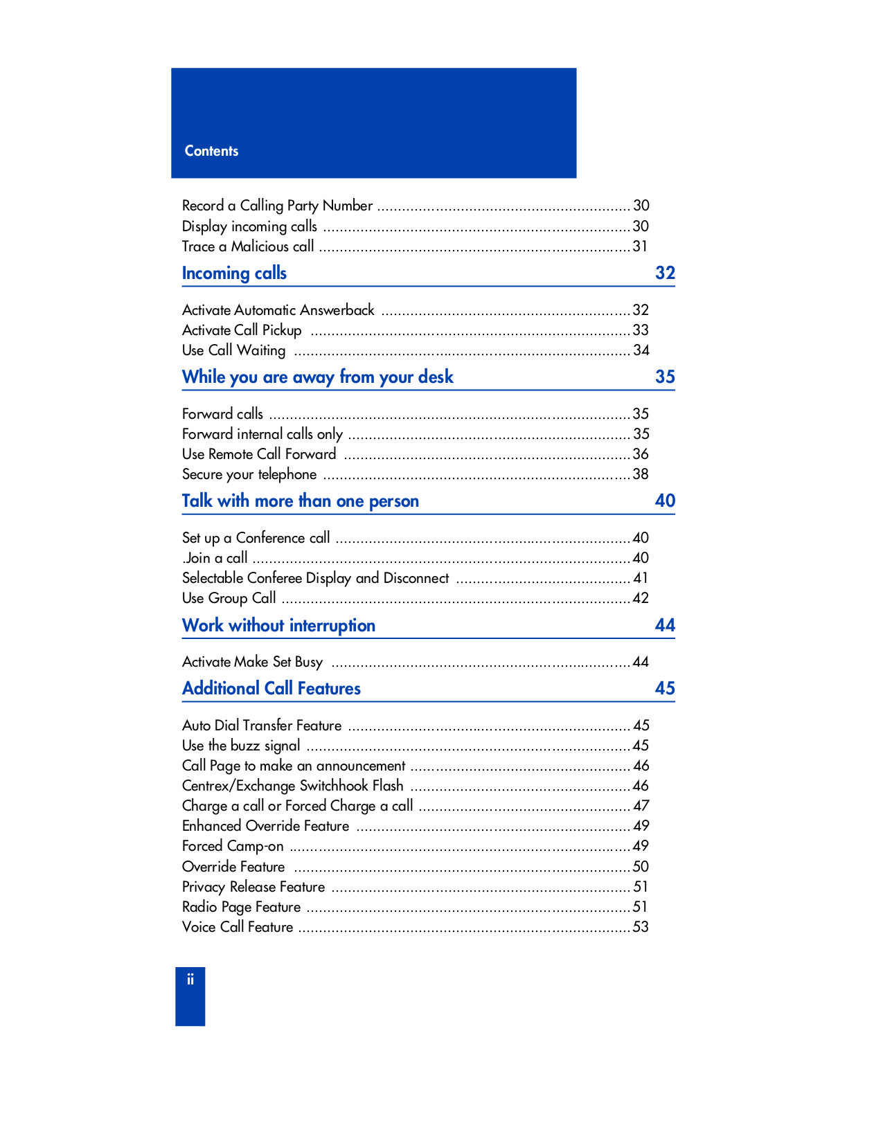 PDF manual for Nortel Telephone Meridian M3901