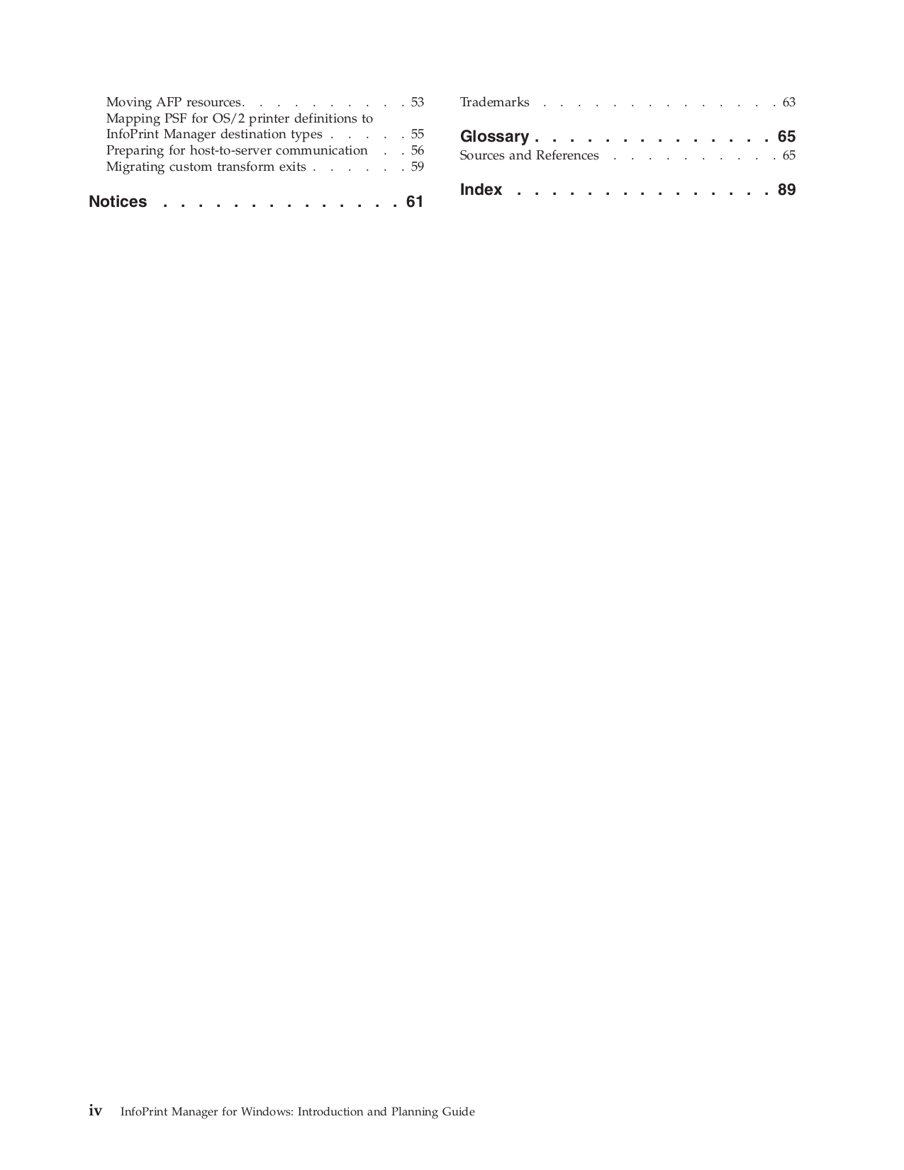 PDF manual for IBM Printer InfoPrint 1612