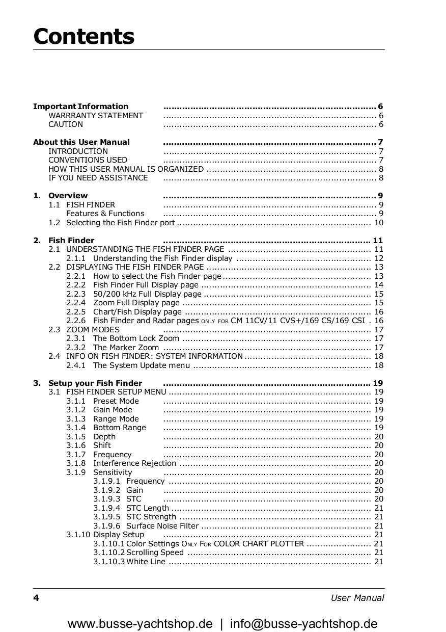 PDF manual for Interphase GPS Chart Master Chart Master 169CS