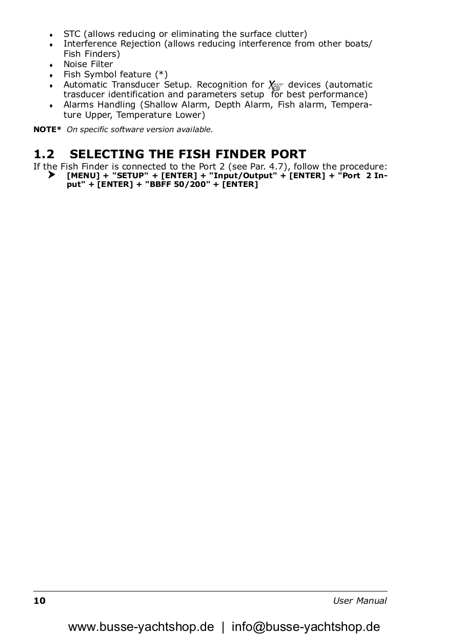PDF manual for Interphase GPS Chart Master Chart Master 169CS