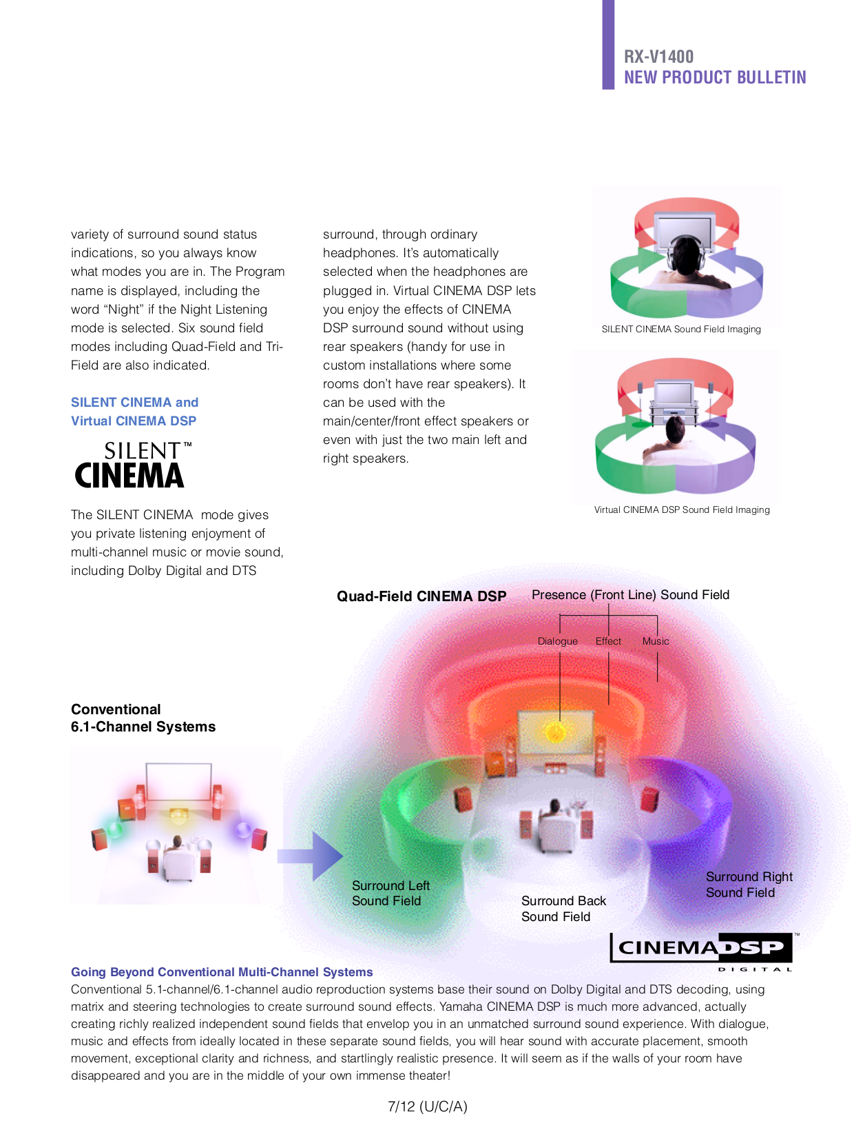 PDF manual for Yamaha Receiver RX-930