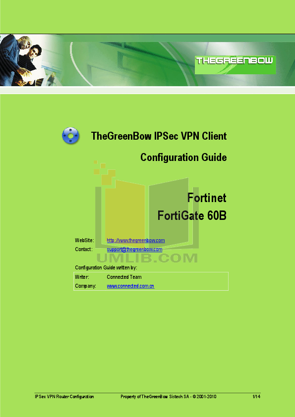 Download free pdf for Fortinet FortiGate FortiGate-60B Router manual