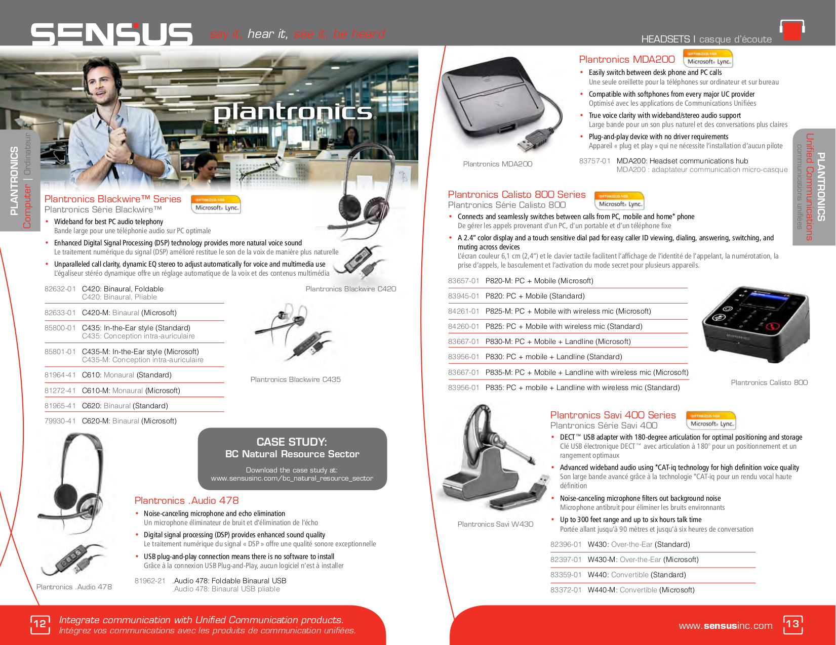 PDF manual for Plantronics Headset DSP-500