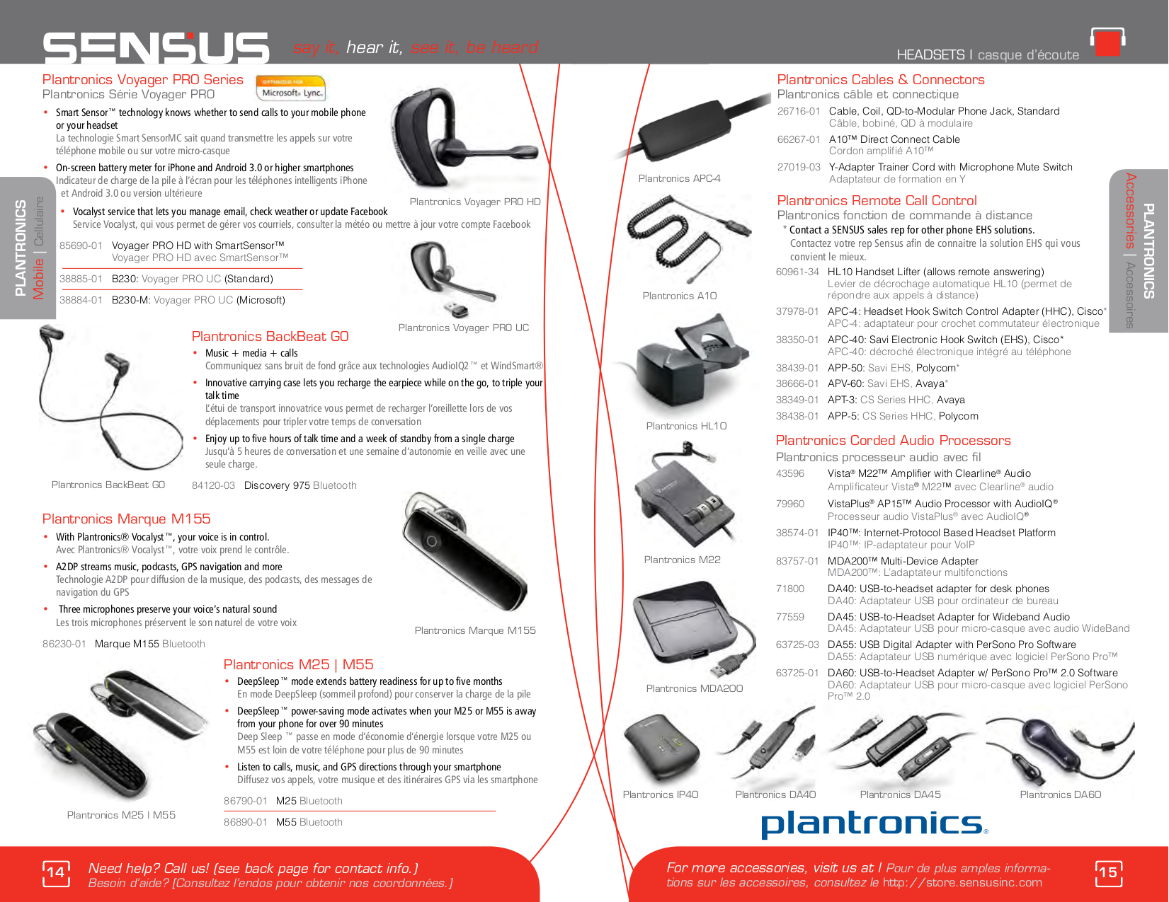 PDF manual for Plantronics Headset DSP-500