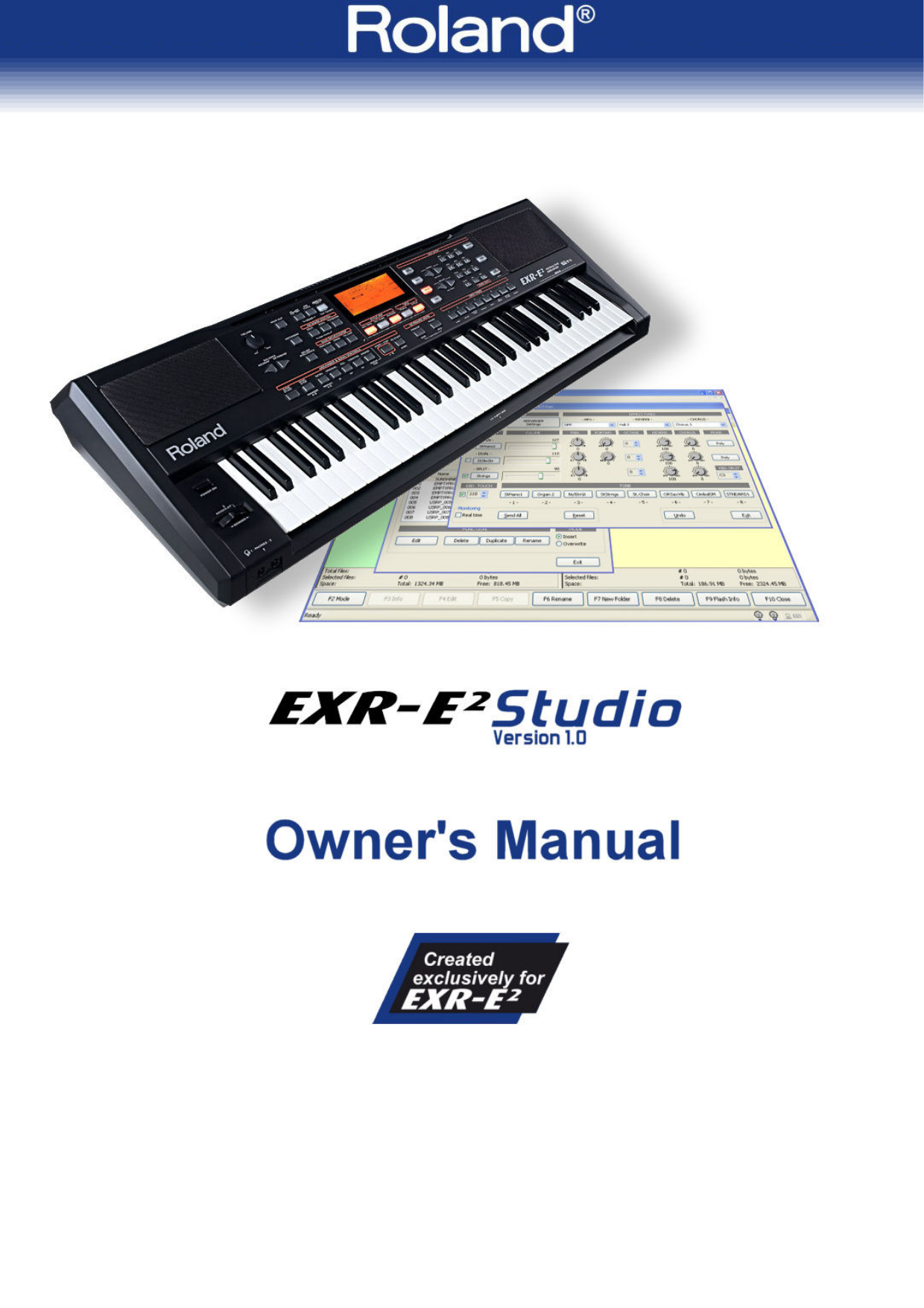 Download free pdf for Roland EXR-5 Music Keyboard manual