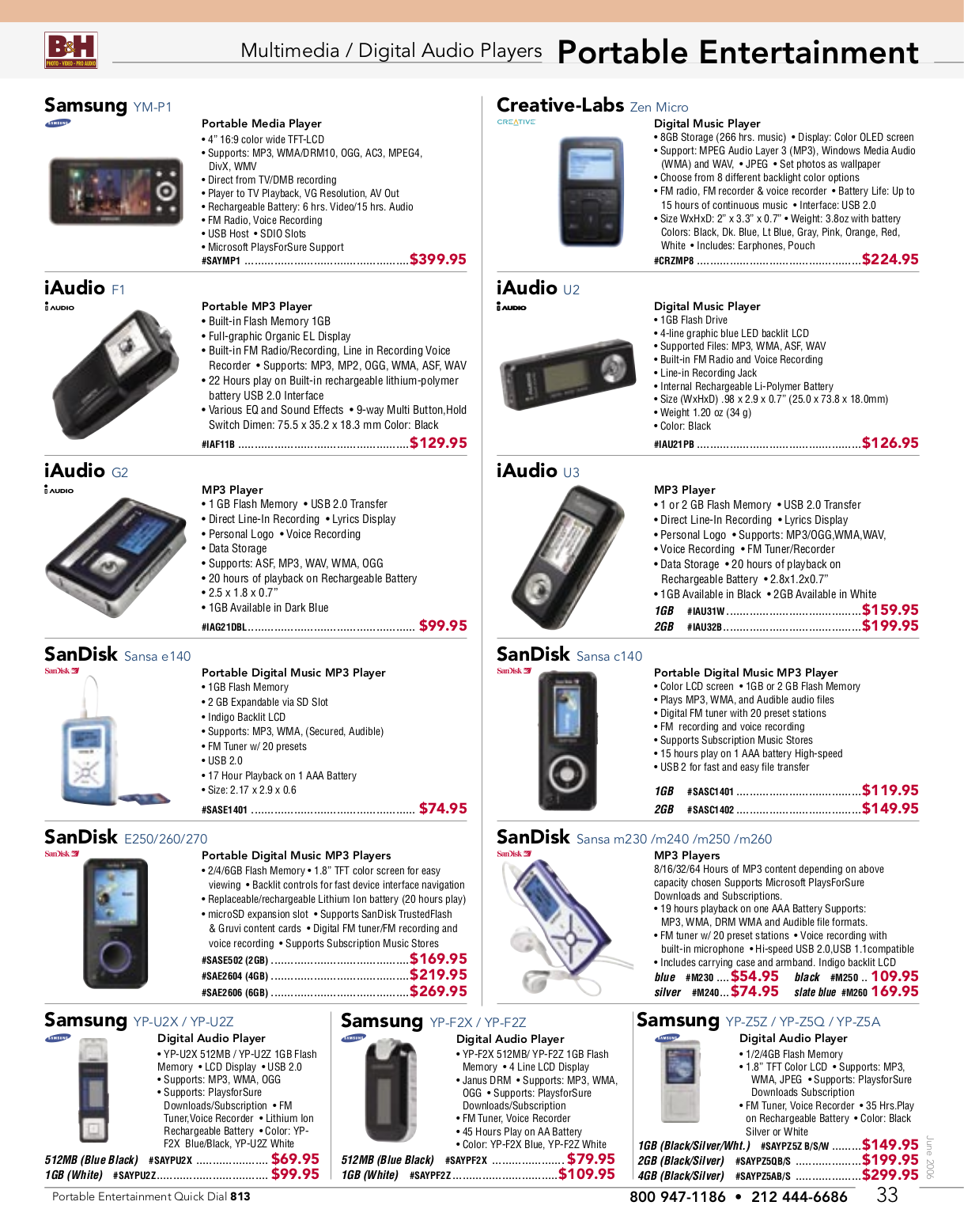 PDF manual for iRiver MP3 Player H10 20GB